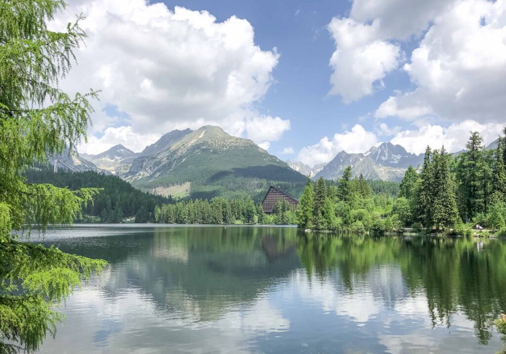 Het Tatra gebergte in Slowakije