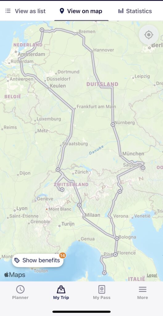 Interrail Pass - alles wat je moet weten over Interrail in Europa